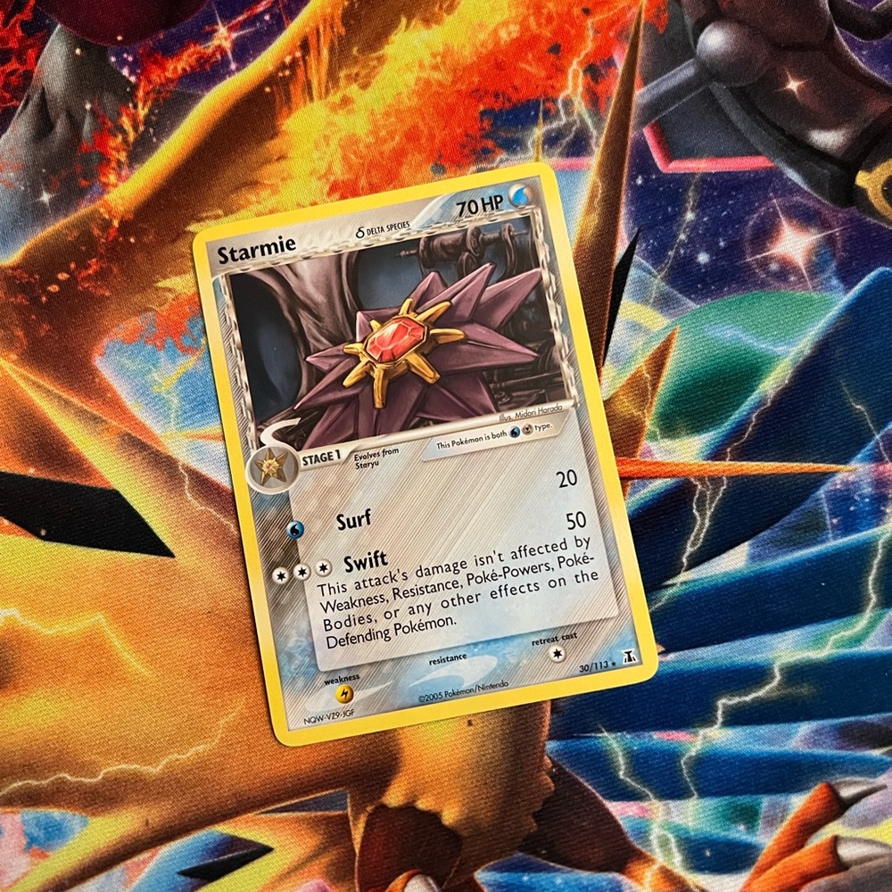 Pokmon Ex Starmie Delta Species 2005 Card - Gem